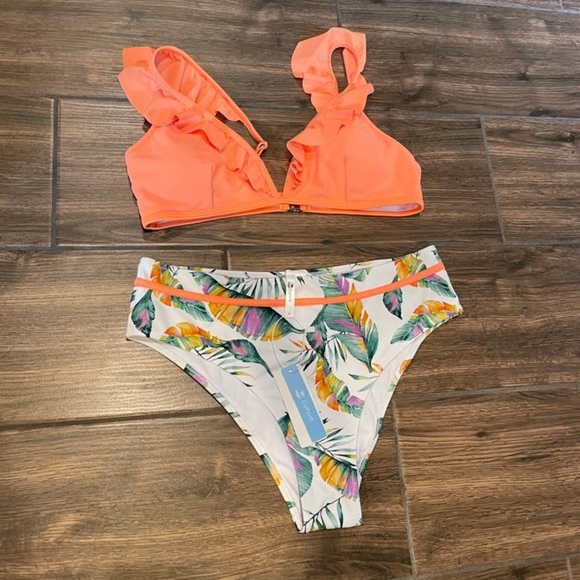 Cupshe | Swim | Nwt Cupshe Swimsuit Set | Poshmark